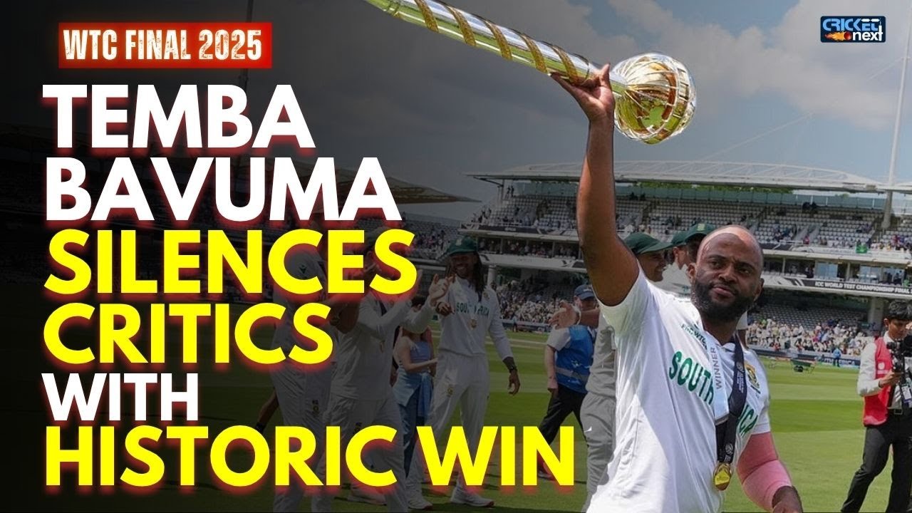Temba Bavuma Answers Critics in Style at Lord’s | WTC Final 2025 | SA ...