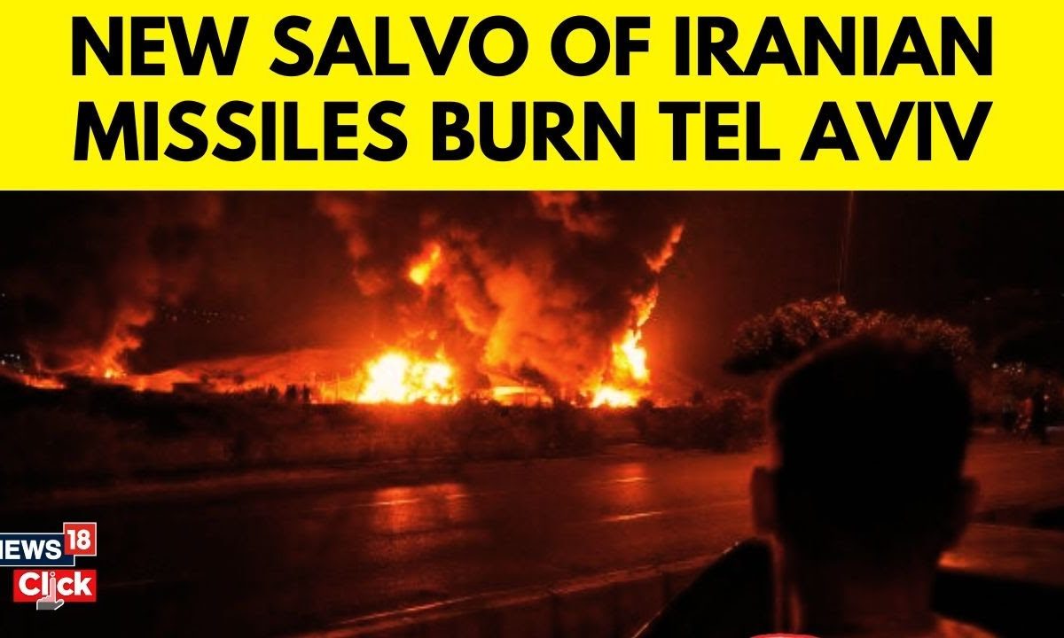 Iran Strikes Back | Hundreds of Ballistic Missiles Target Israel in ...