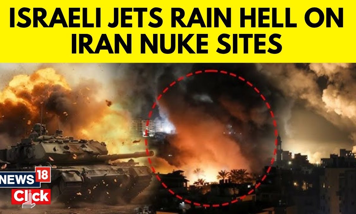 Israel Iran War | Shahran Oil Depot Ablaze After Israeli Strike ...