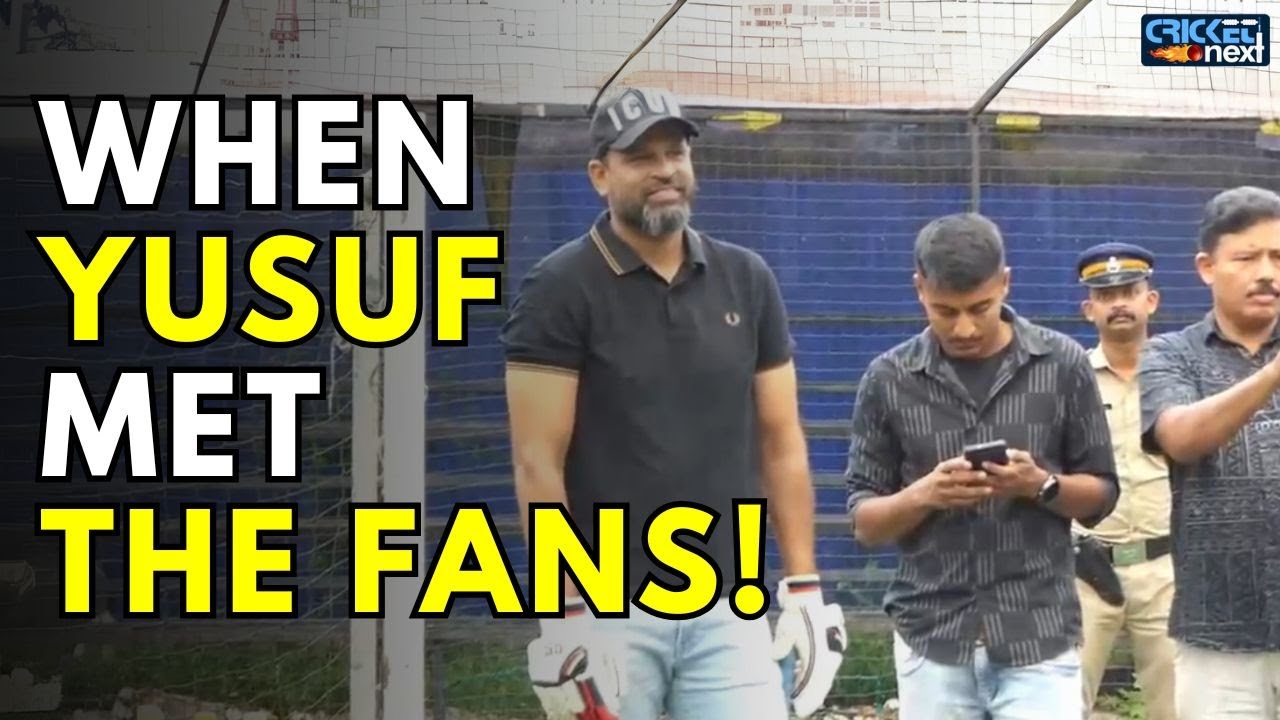 Yusuf Pathan Spotted Playing Cricket With Fans | Malappuram | Kerela ...