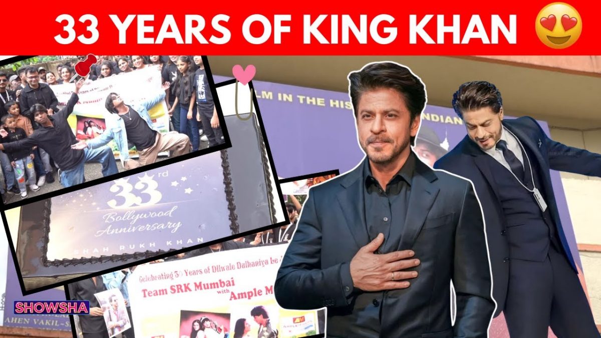 Shah Rukh Khan's Fan Club Celebrates 33 Glorious Years Of The Icon ...