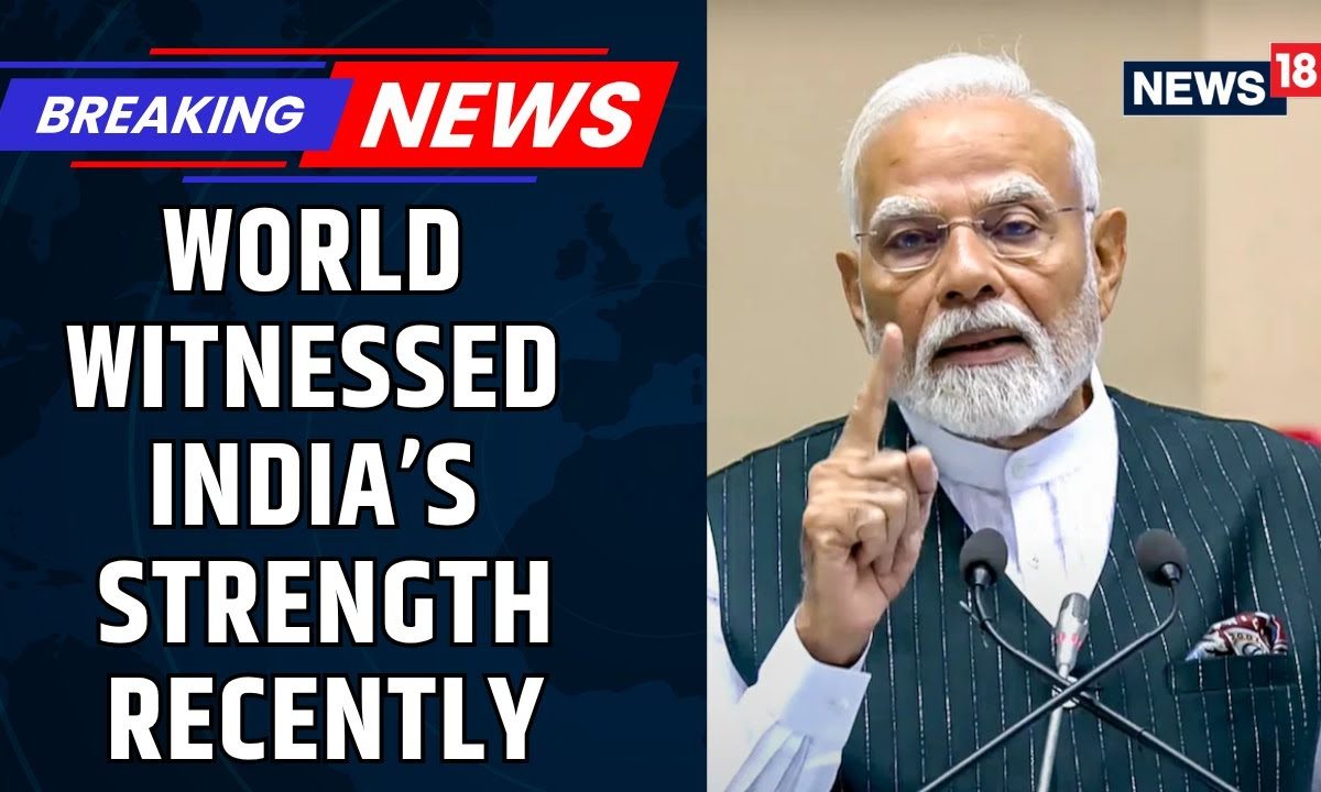 Prime Minister Modi Highlights India's Self-reliance In Defense During ...