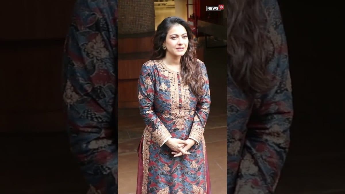 Kajol Spotted In Delhi As She Promotes Her Upcoming Film Maa ...