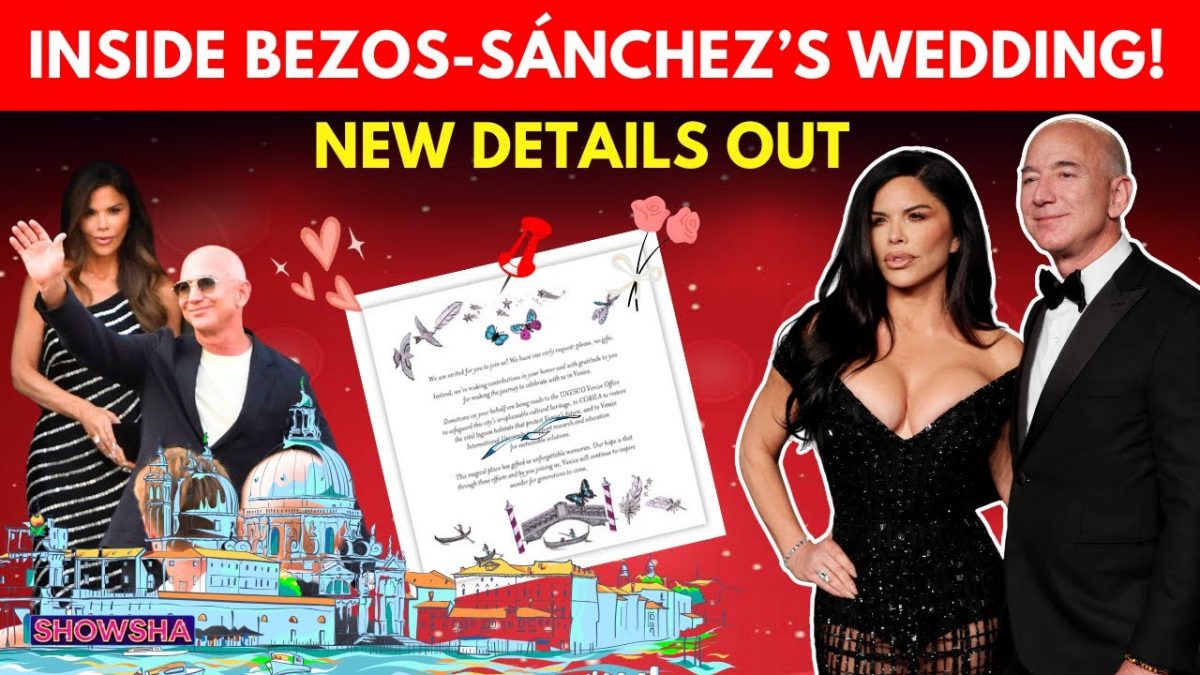 Jeff Bezos-Lauren Sánchez Venice Wedding: A Closer Look At The $56 ...