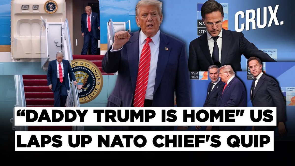 White House "Ushers" in “Daddy” Trump As Nato Chief Mark Ruttle ...