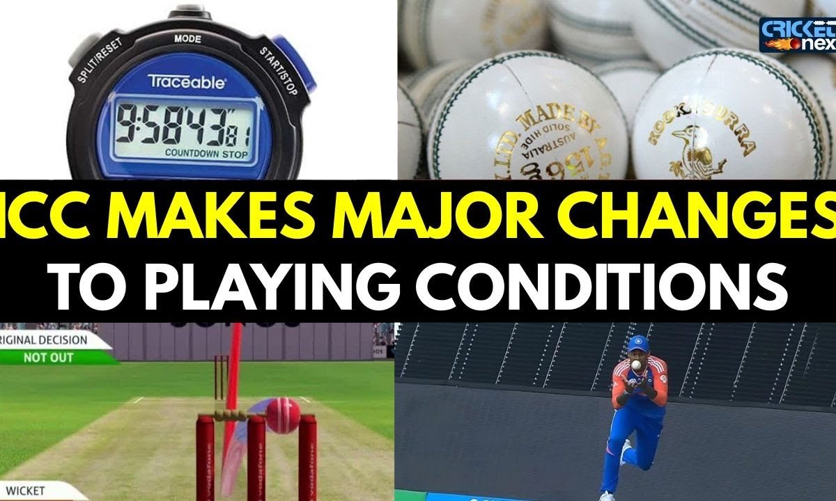 ICC Announces Rule Changes Across All Formats | Stop Clock, DRS ...