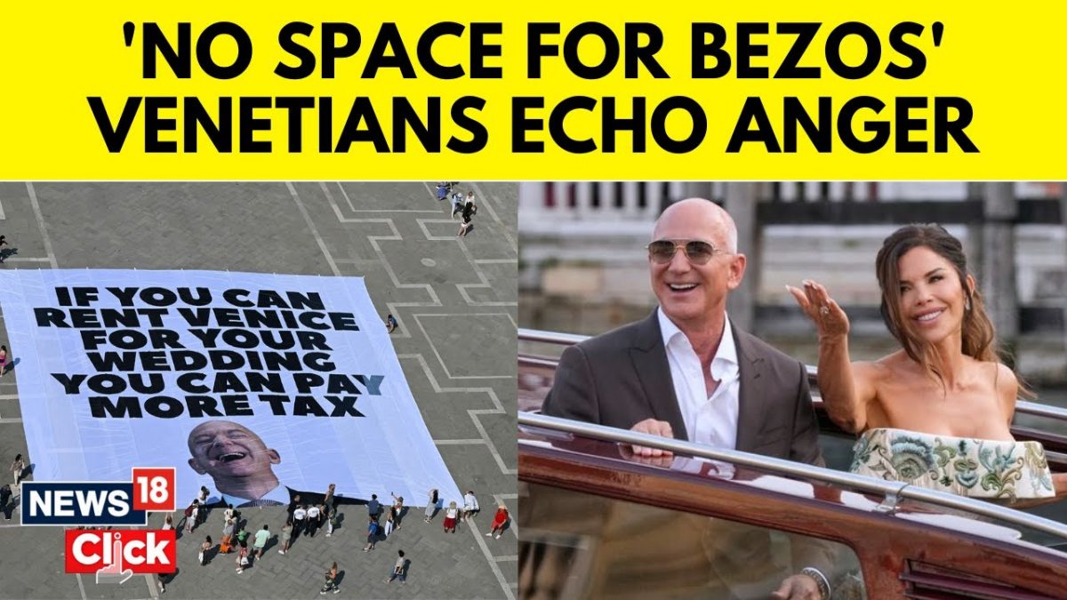 Satirical Bezos Mannequins Appear Across Venice Ahead Of His ...