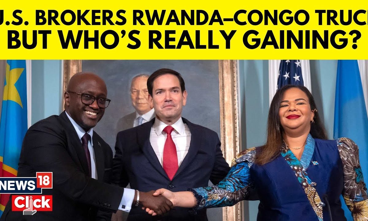 Dr Congo, Rwanda Sign Peace Deal In ‘Turning Point’ After Years Of Conflict | Marco Rubio | N18G ...