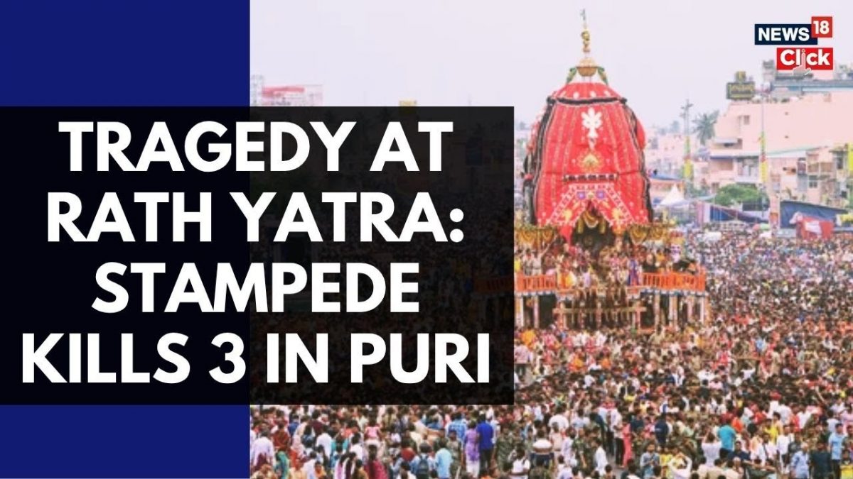 Puri Rath Yatra Tragedy: Stampede Kills 3, Sparks Outrage | Crowd ...