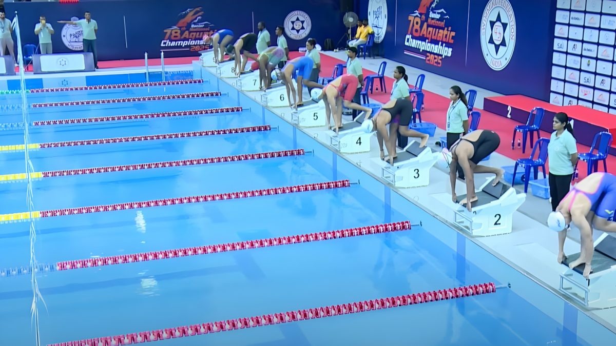 Rujula S. Breaks National Record In 50m Freestyle At National ...