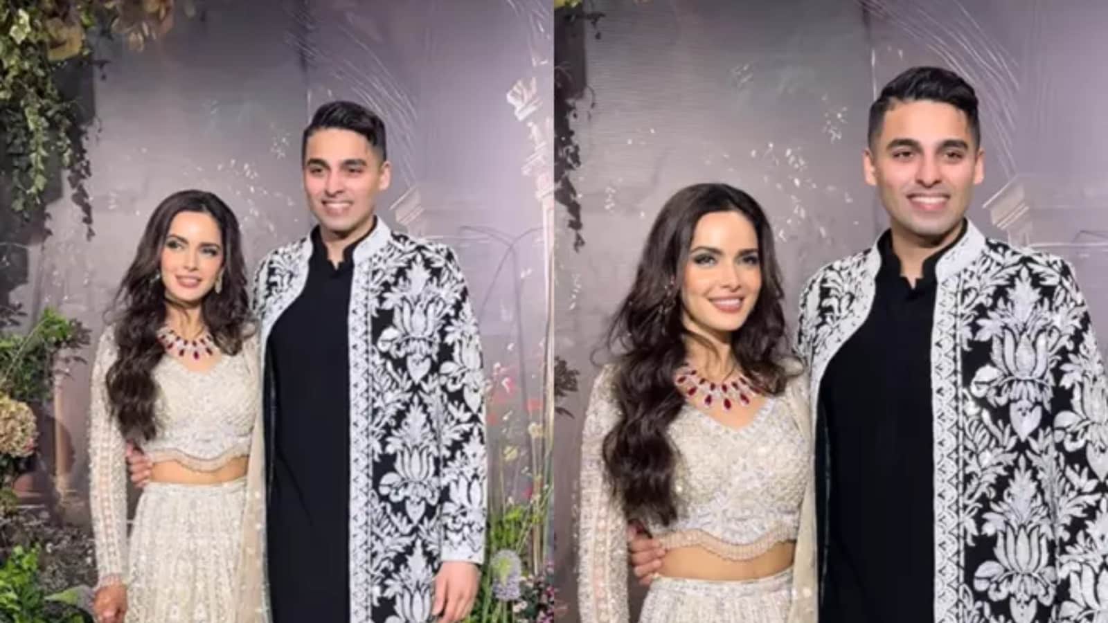 Shazahn Padamsee, Ashish Kanakia Make 1st Appearance As Husband-Wife At ...