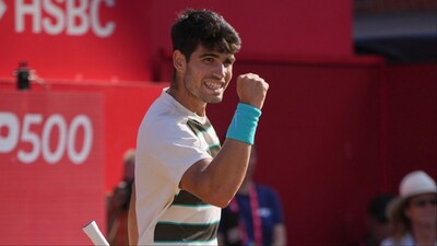 Carlos Alcaraz Defeats Bautista Agut In Straight Sets To Qualify For Queen's Club Final | Sports ...
