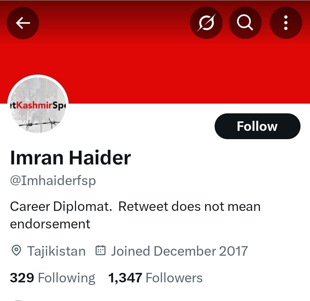'Free Kashmir' Proponent, India In His Past: Who's Imran Haider ...