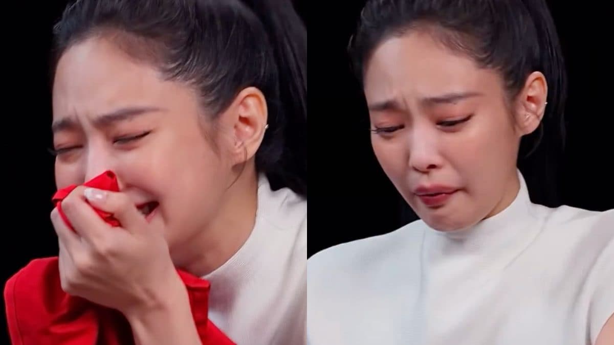 BLACKPINK's Jennie Cries And Panics After Tasting Spicy Wings On Hot ...