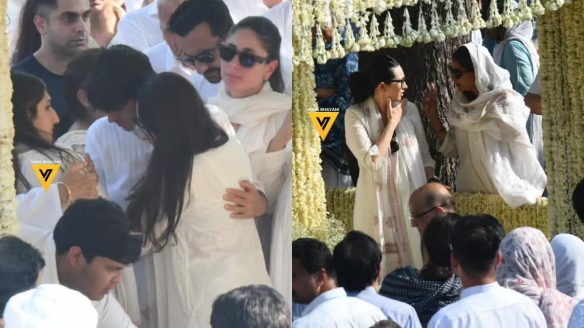 Karisma Kapoor's Son Breaks Down At Father Sunjay Kapur's Funeral; Actress Consoles Him ...