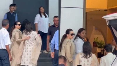 Karisma Kapoor And Kids Head To New Delhi For Ex-Husband Sunjay Kapur's Second Prayer Meet ...