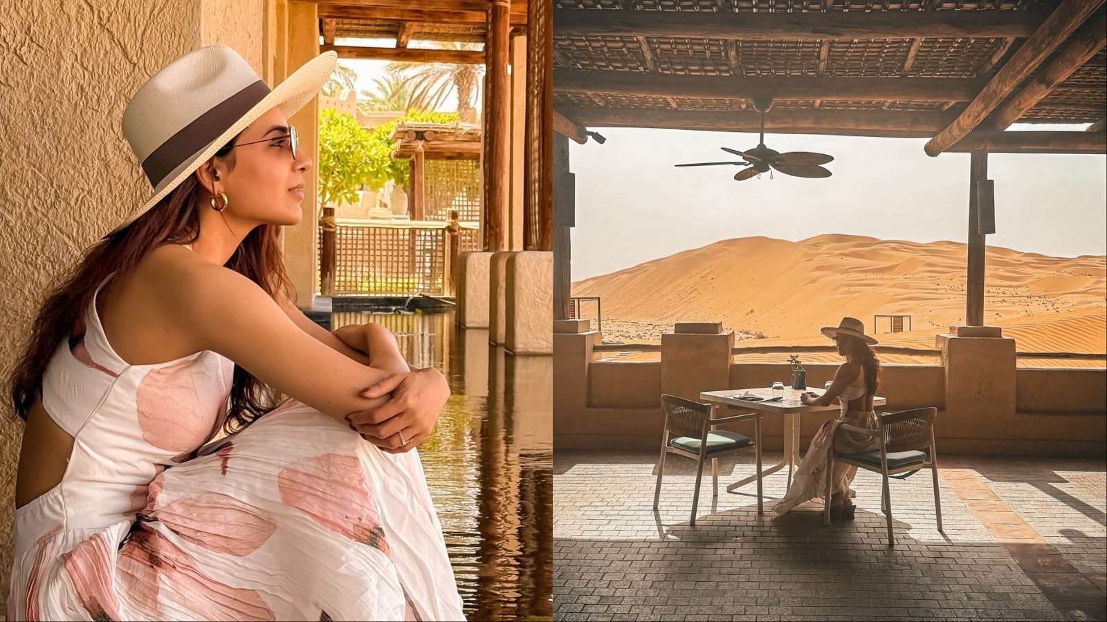Samantha Ruth Prabhu Gives A Peek Into Abu Dhabi's Anantara Qasr Al Sarab Resort - Roagety.com