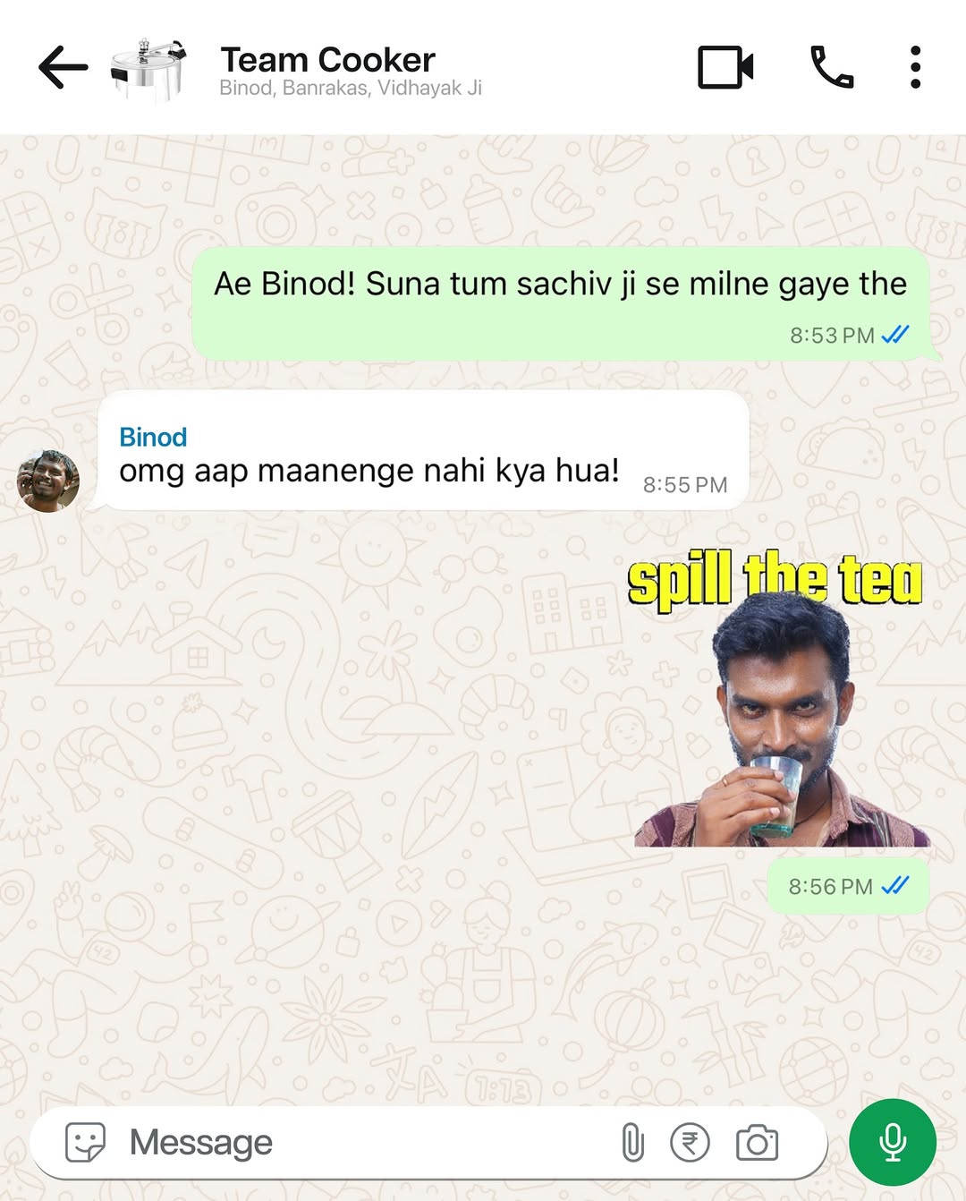 These Panchayat WhatsApp Stickers Will Leave You In Splits