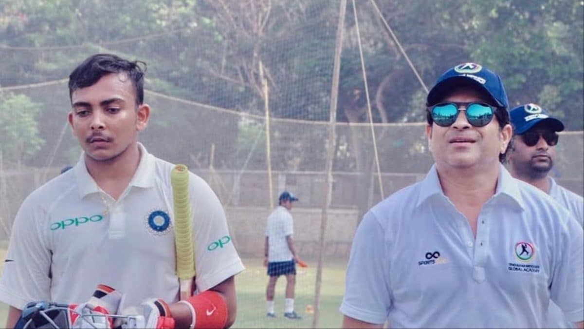 'Wapas Track Pe Aaja': Prithvi Shaw Recalls Sachin Tendulkar's Advice | Cricket News - News18