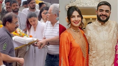 Priyanka Chopra's Brother Siddharth Attends Mannara Chopra Father's ...