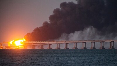 Underwater Explosives: How Ukraine Blew Up The Crimea Bridge To Cripple ...