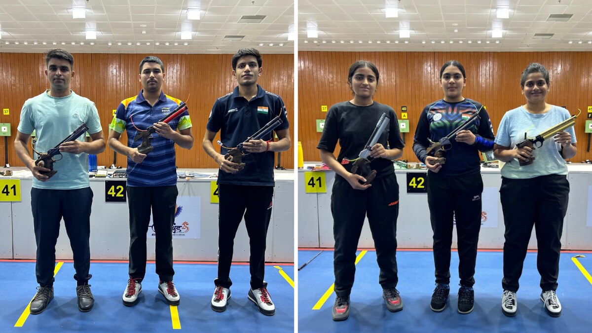 National Selection Trials: Suruchi Singh & Saurabh Chaudhary Win 10m ...