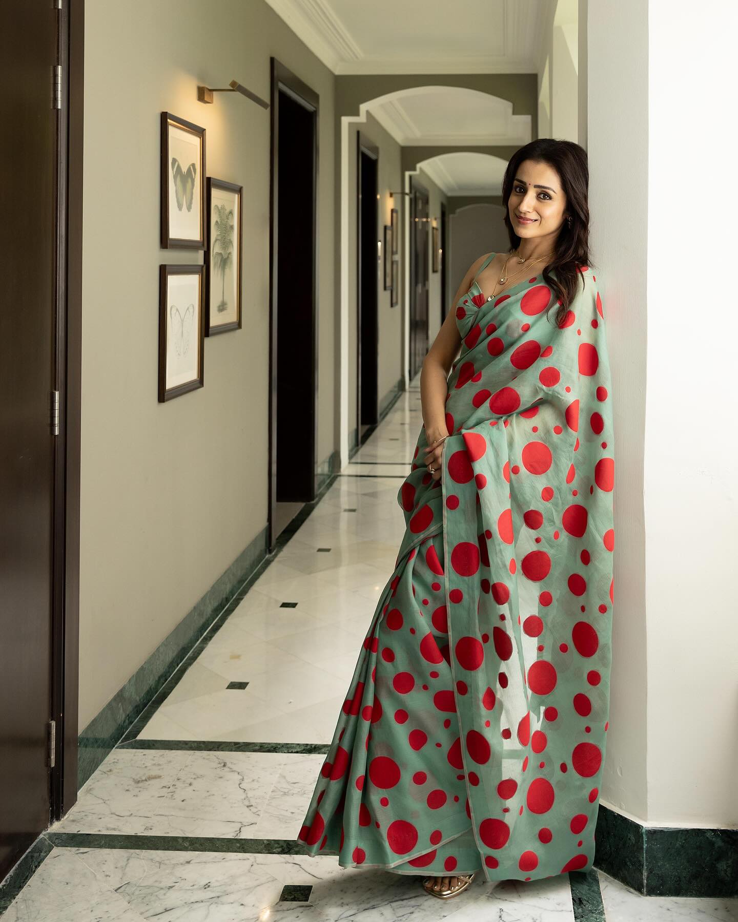 Kanjeevaram Silk To Plain Cotton: Thug Life Star Trisha Krishnan's Love ...