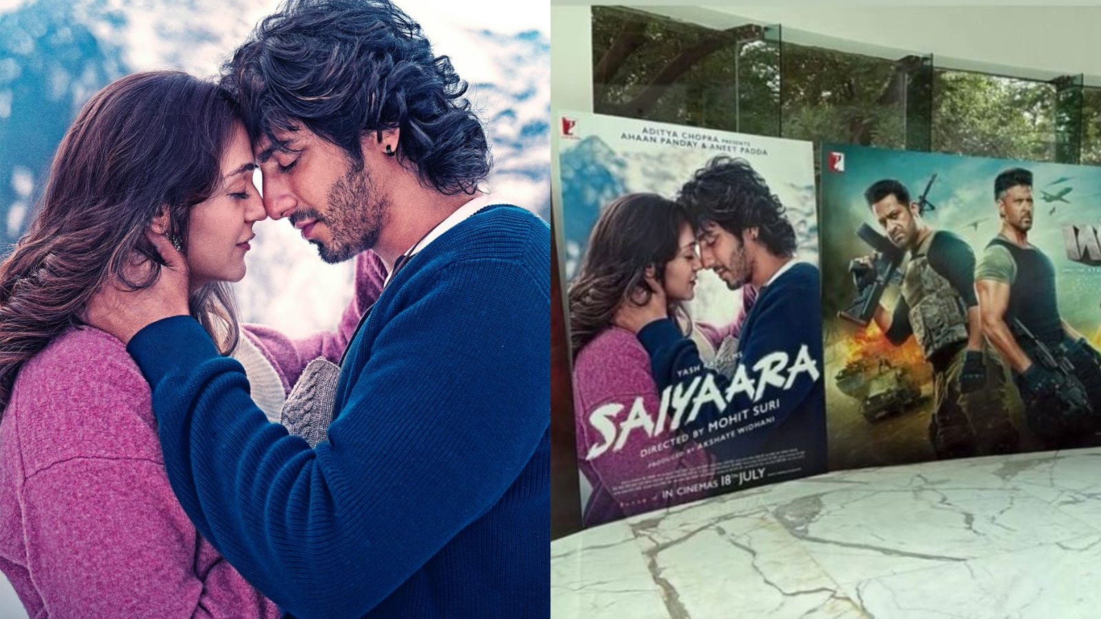 Ahaan Panday, Aneet Padda Express Gratitude Seeing Saiyaara Poster At ...