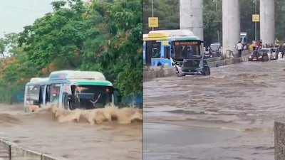 Pune’s Hinjewadi IT Park Turns Into 'Wave Pool' After Heavy Rains ...