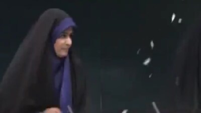 Israel Strikes Iran's State TV Studio During Live Broadcast, Attack ...