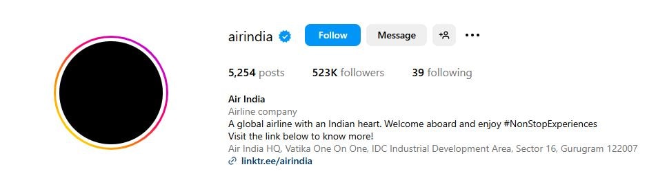 Air India Turns Black On Social Media After Horrifying Ahmedabad Plane ...