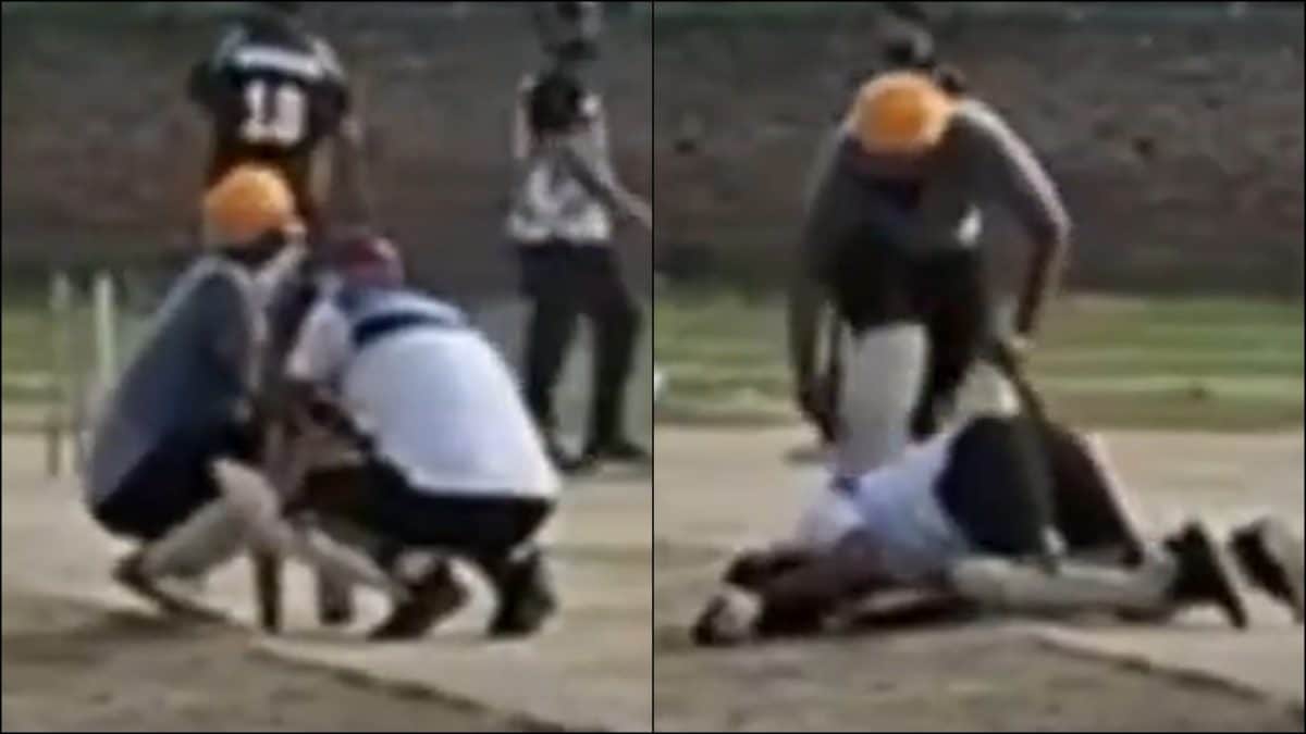 Punjab Batsman Collapses On Ground After Hitting Six, Dies Of Heart ...