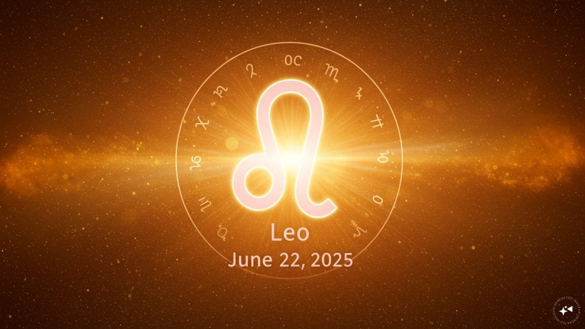 Leo Horoscope Today, June 22nd, 2025 | Astrology News - News18
