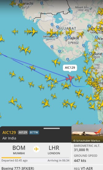 Multiple Air India Flights Return To India As Iran Closes Airspace Amid ...