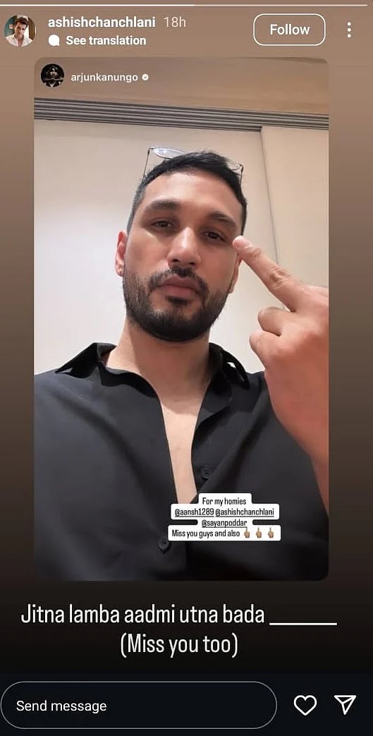 Arjun Kanungo Drops Cheeky Comment On Ashish Chanchlani & Elli AvrRam’s ...