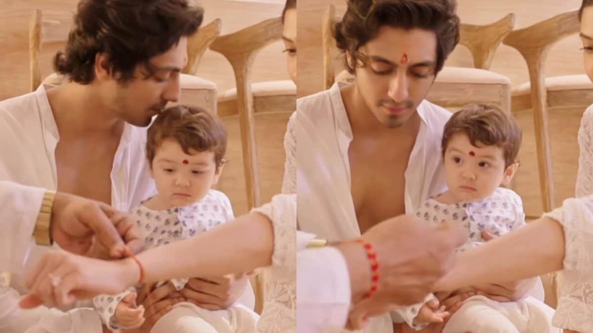 Saiyaara Star Ahaan Panday Shares Adorable Puja Moment With Nephew ...