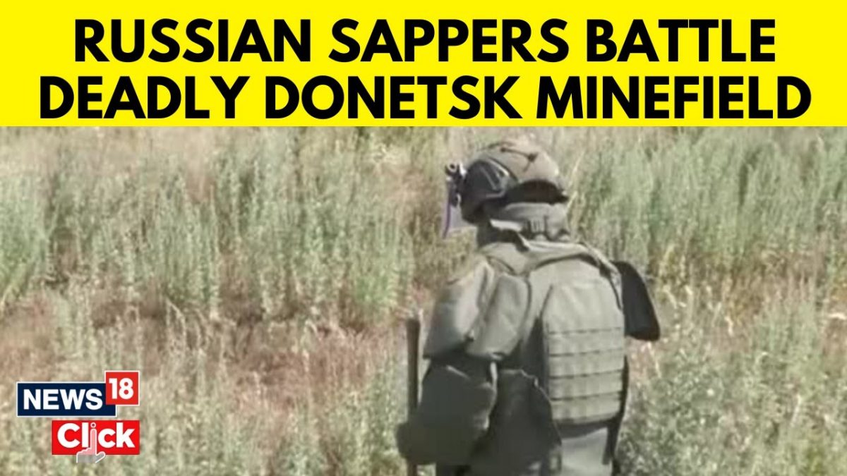 Russian Sappers Are Clearing Landmines In Donetsk's Russian-Controlled ...