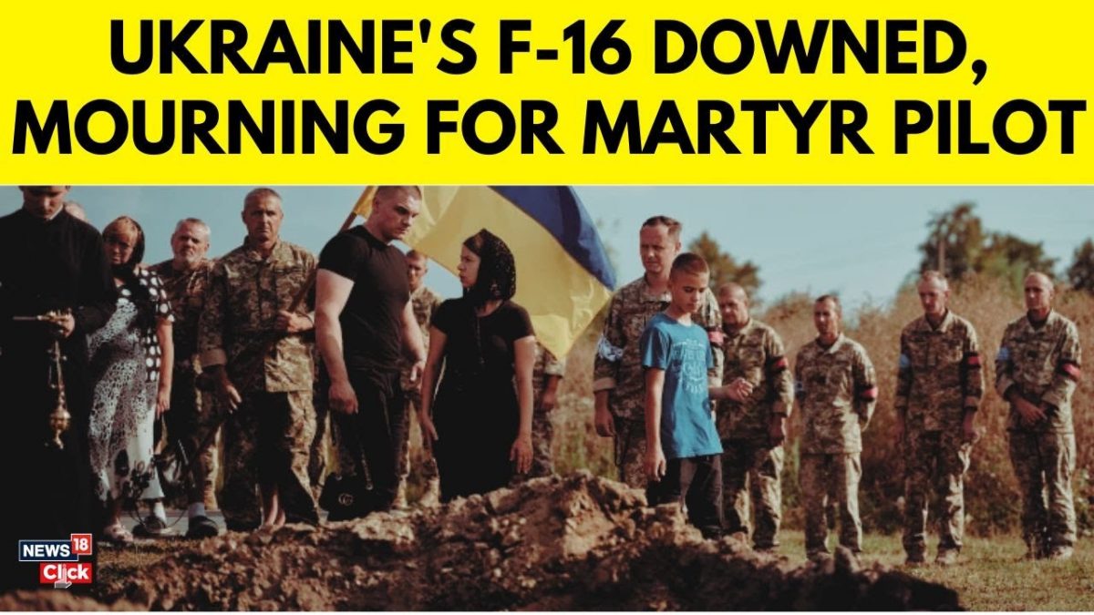 Ukraine Mourns F-16 Ace Maksym Ustymenko | Shot Down After 7 Kills ...