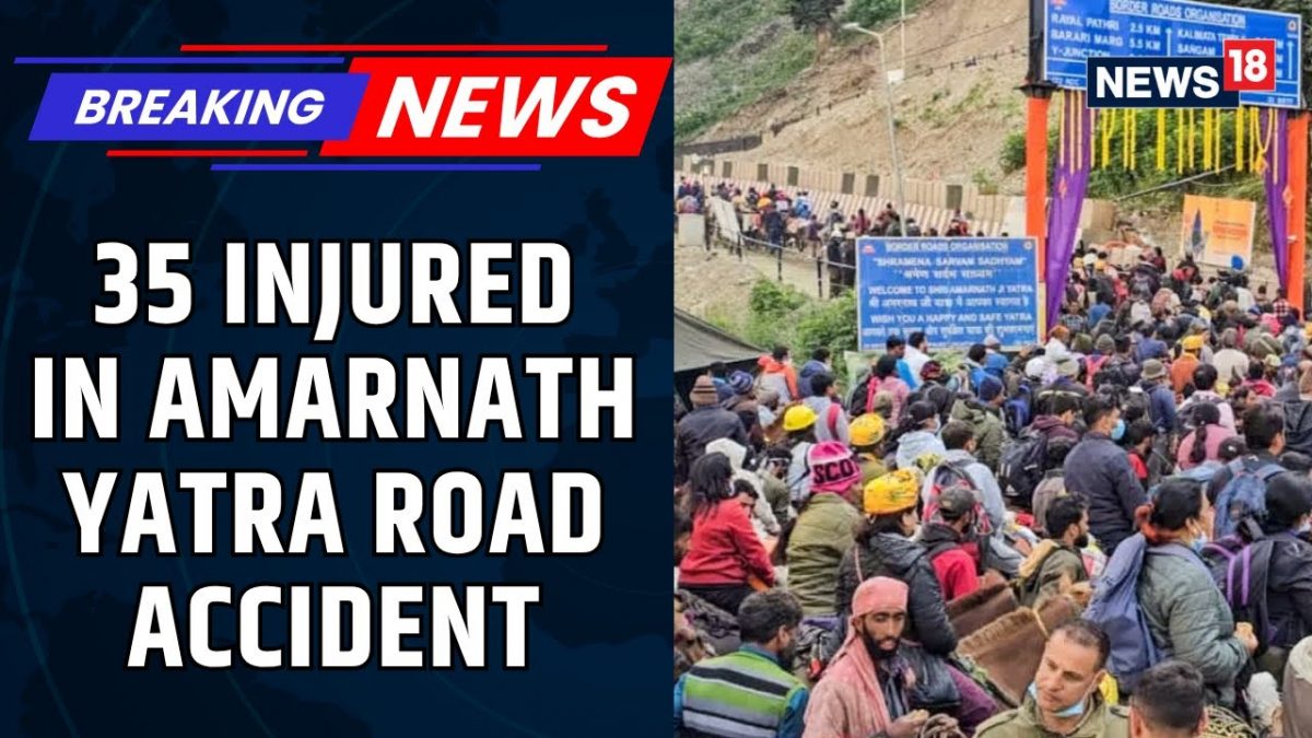 35 Injured In Amarnath Yatra Bus Collision Due To Brake Failure ...