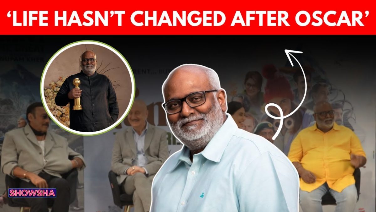 RRR Music Composer MM Keeravani Says Life Hasn’t Changed After Oscar ...