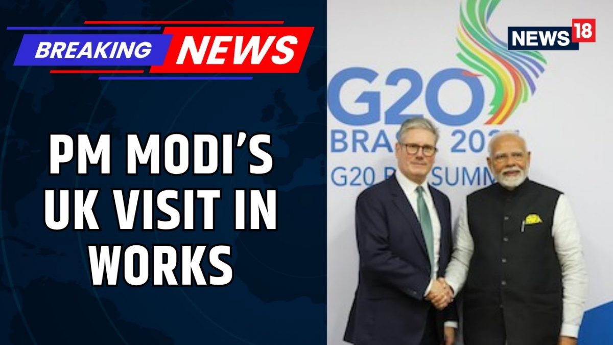 PM Modi Likely To Visit UK This Month; FTA Signing And Bilateral Boost On Agenda | News18 - News18