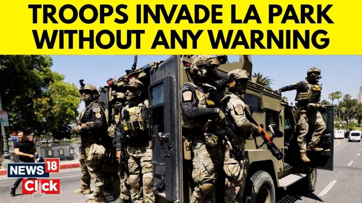 Troops Descend On Los Angeles’ Macarthur Park In Largely Immigrant ...