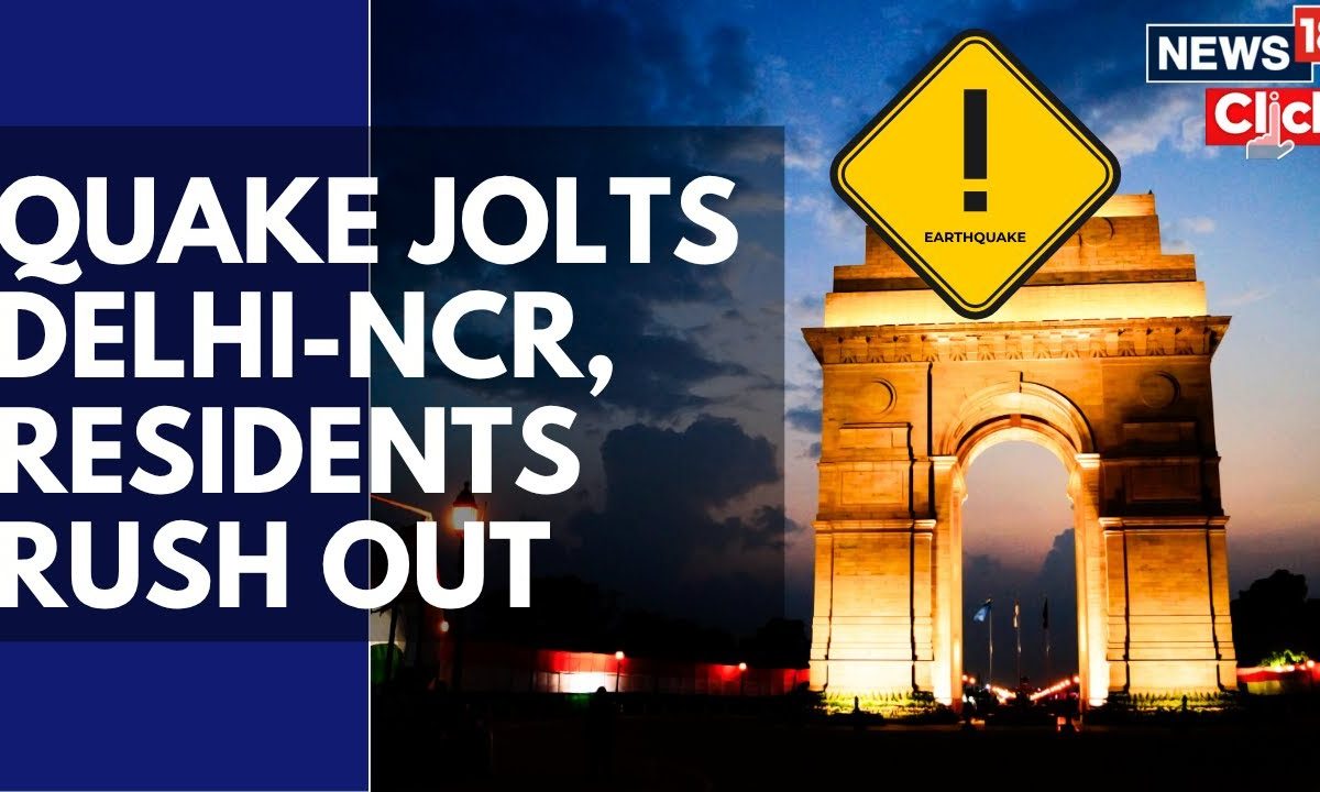 Delhi NCR Earthquake |Earthquake of Magnitude 4.1 Jolts Delhi-NCR ...