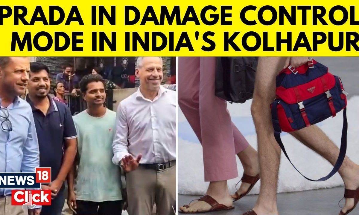 Prada Kolhapuri Sandals Row: Luxury Brand’s Team Visits Kolhapur, Meets ...