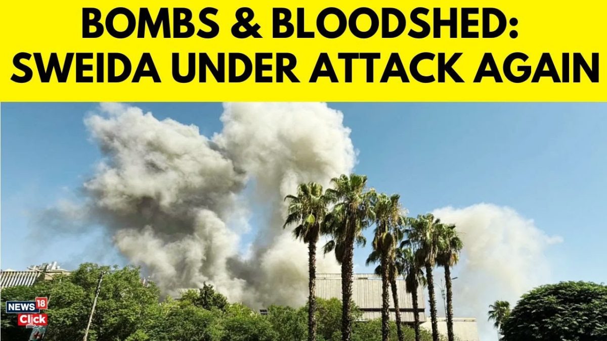 Sweida Burns Again: Syria’s Sectarian War Reignites | Israel Strikes ...