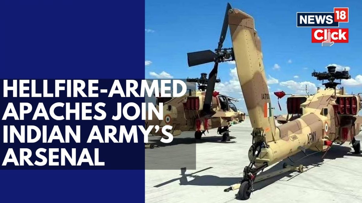 India Receives First Batch Of Apache Helicopters From US, Army Calls It ...