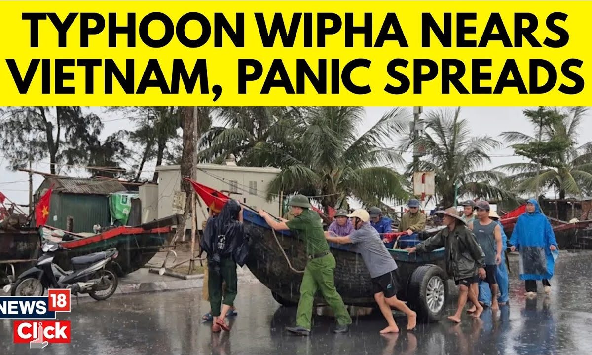 Typhoon Whipa | Vietnam Braces For Typhoon Wipha After It Battered ...