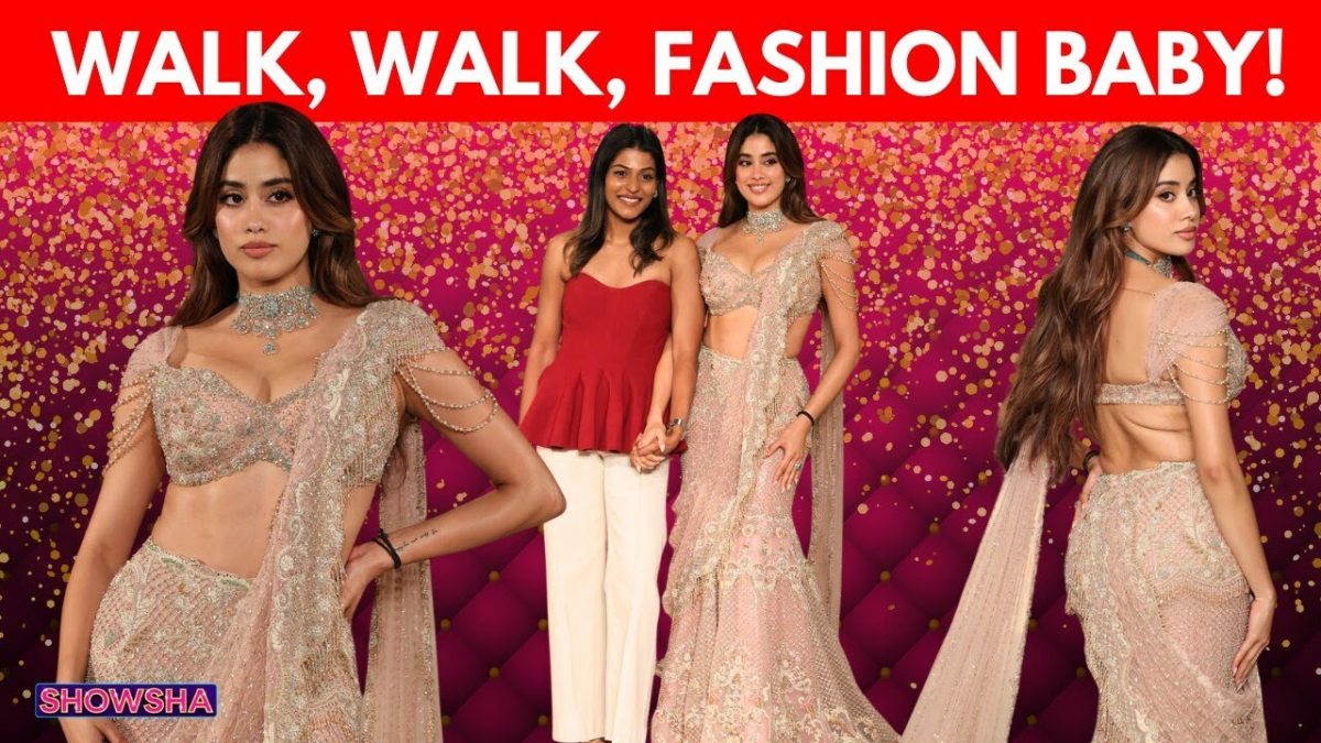Janhvi Kapoor Exudes Major Maharani Vibes As Jayanti Reddy’s Showstopper At India Couture Week ...