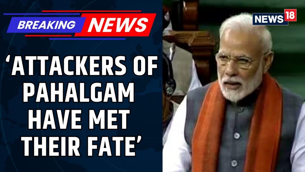 Attackers Of Pahalgam Have Met Their Fate Through Operation Mahadev ...