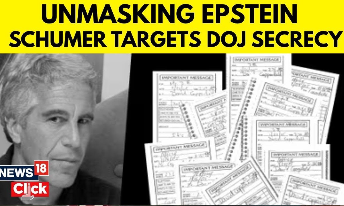 Jeffrey Epstein Controversy | Senate Democrats Try To Force DOJ's Hand ...